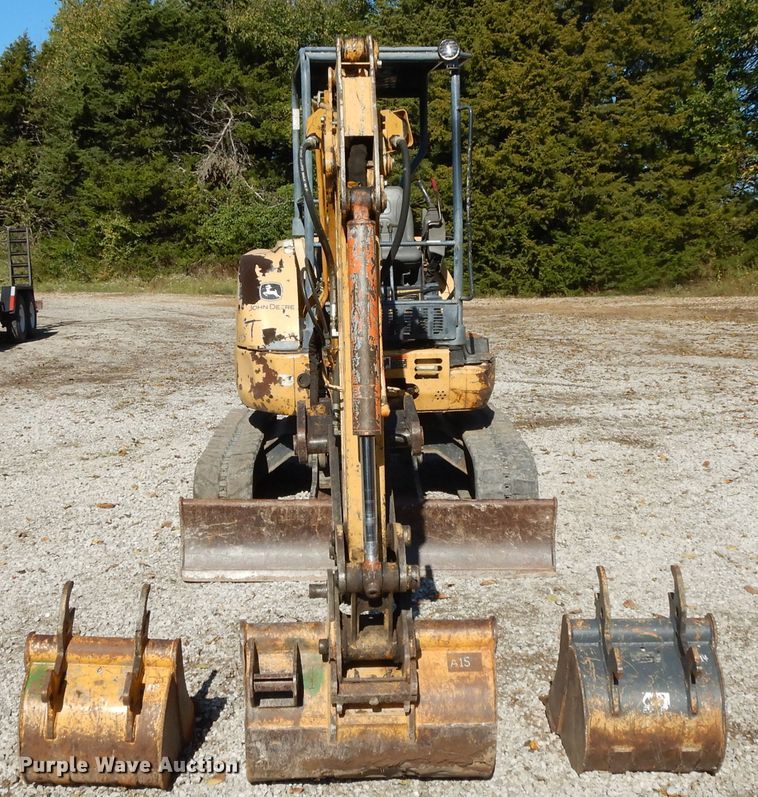 2003 John Deere 35C mini excavator in Osawatomie, KS | Item DH0103 sold ...