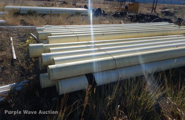 (36) pieces Yelomine PVC pipe in Pierre, SD | Item HP9949 sold | Purple ...