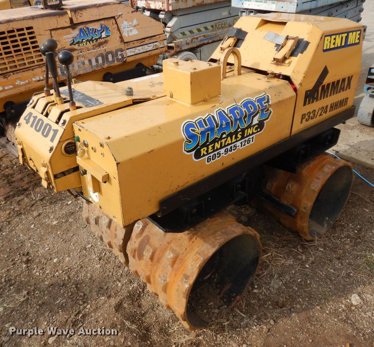 2004 Rammax P33/24HHMR vibratory trench compactor in Pierre, SD | Item ...