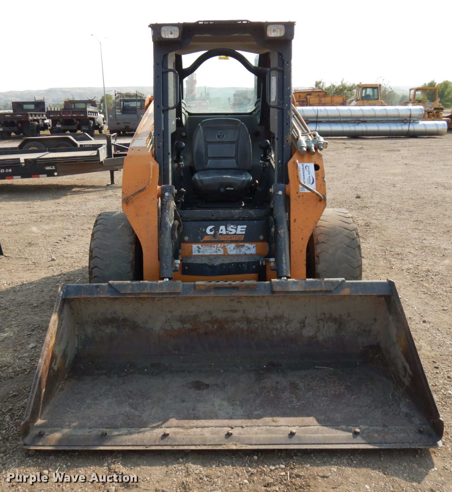 2017 Case SR210 skid steer loader in Pierre, SD | Item DC8937 sold | Purple Wave
