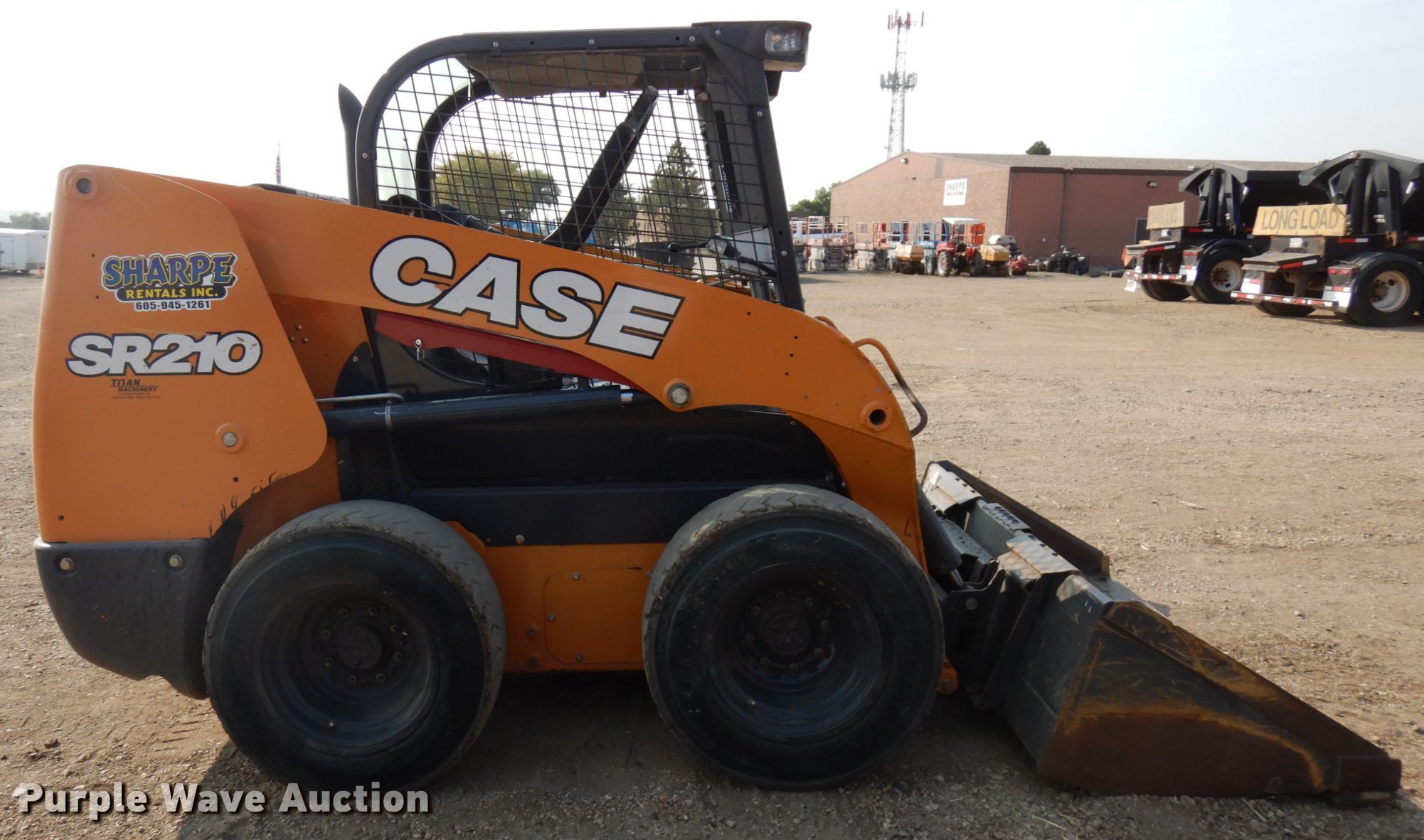 2017 Case SR210 skid steer loader in Pierre, SD | Item DC8937 sold ...