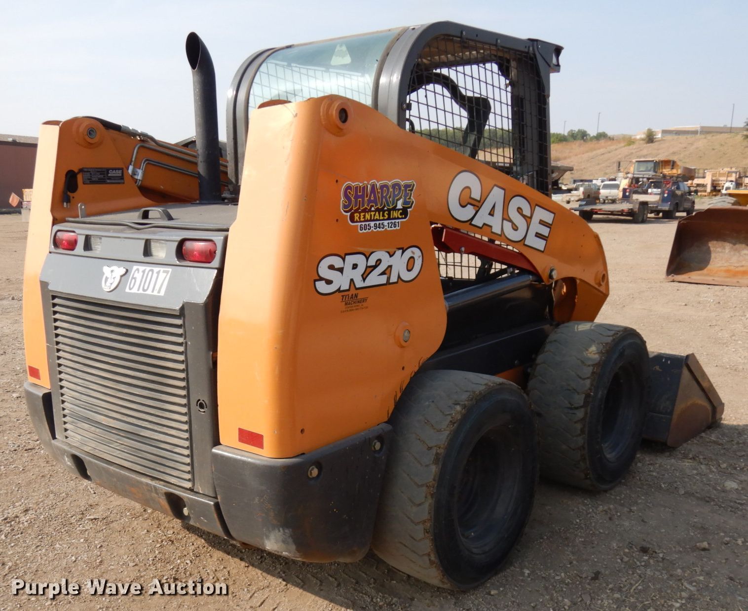 2017 Case SR210 skid steer loader in Pierre, SD | Item DC8937 sold ...