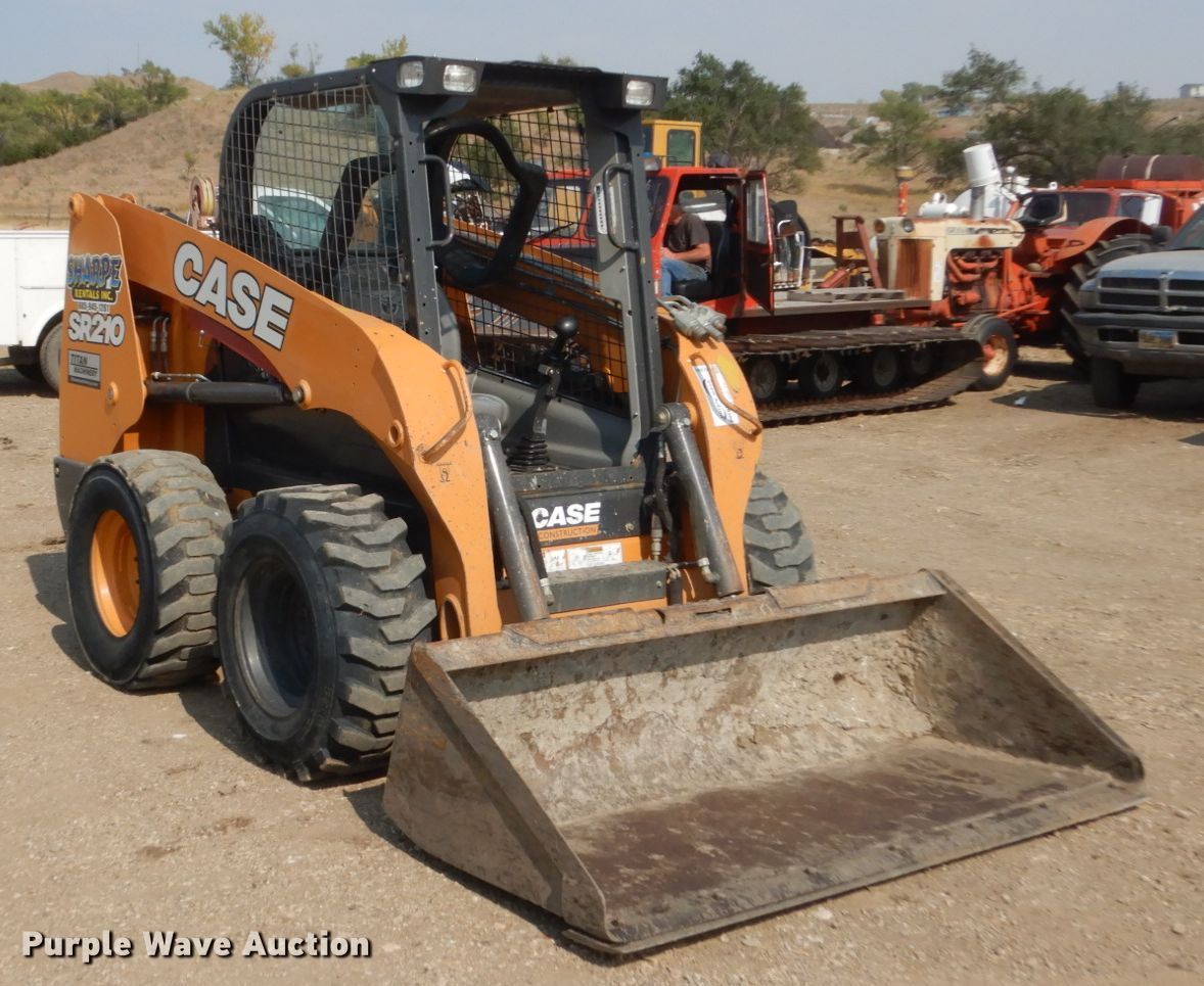 2017 Case SR210 skid steer loader in Pierre, SD | Item DC8943 sold ...