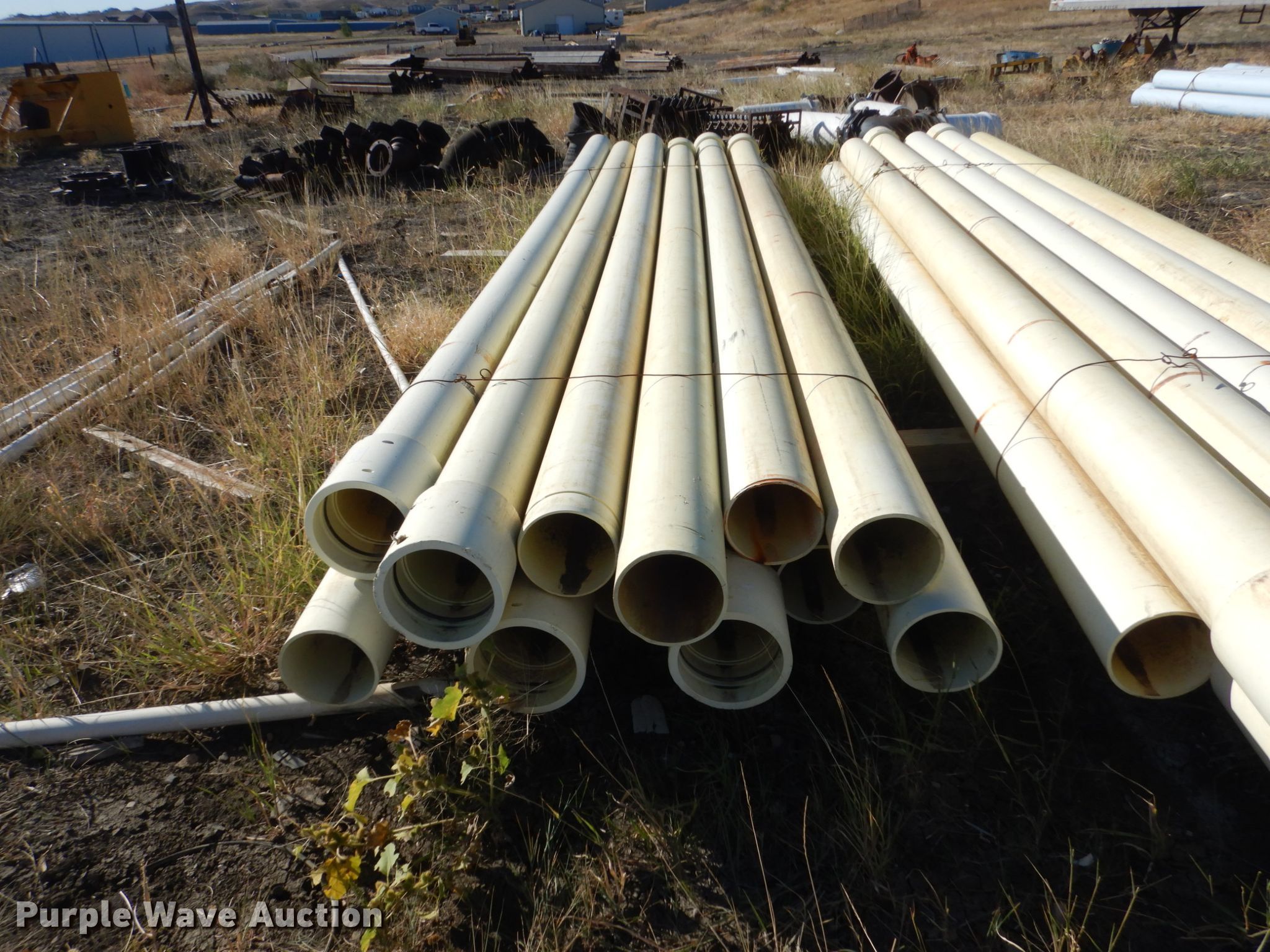 (36) pieces Yelomine PVC pipe in Pierre, SD | Item HP9949 sold | Purple ...