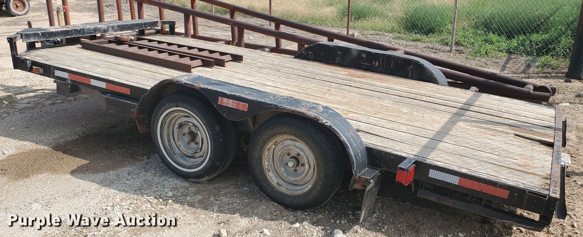 1990 utility trailer in Guymon, OK | Item DD0327 sold | Purple Wave