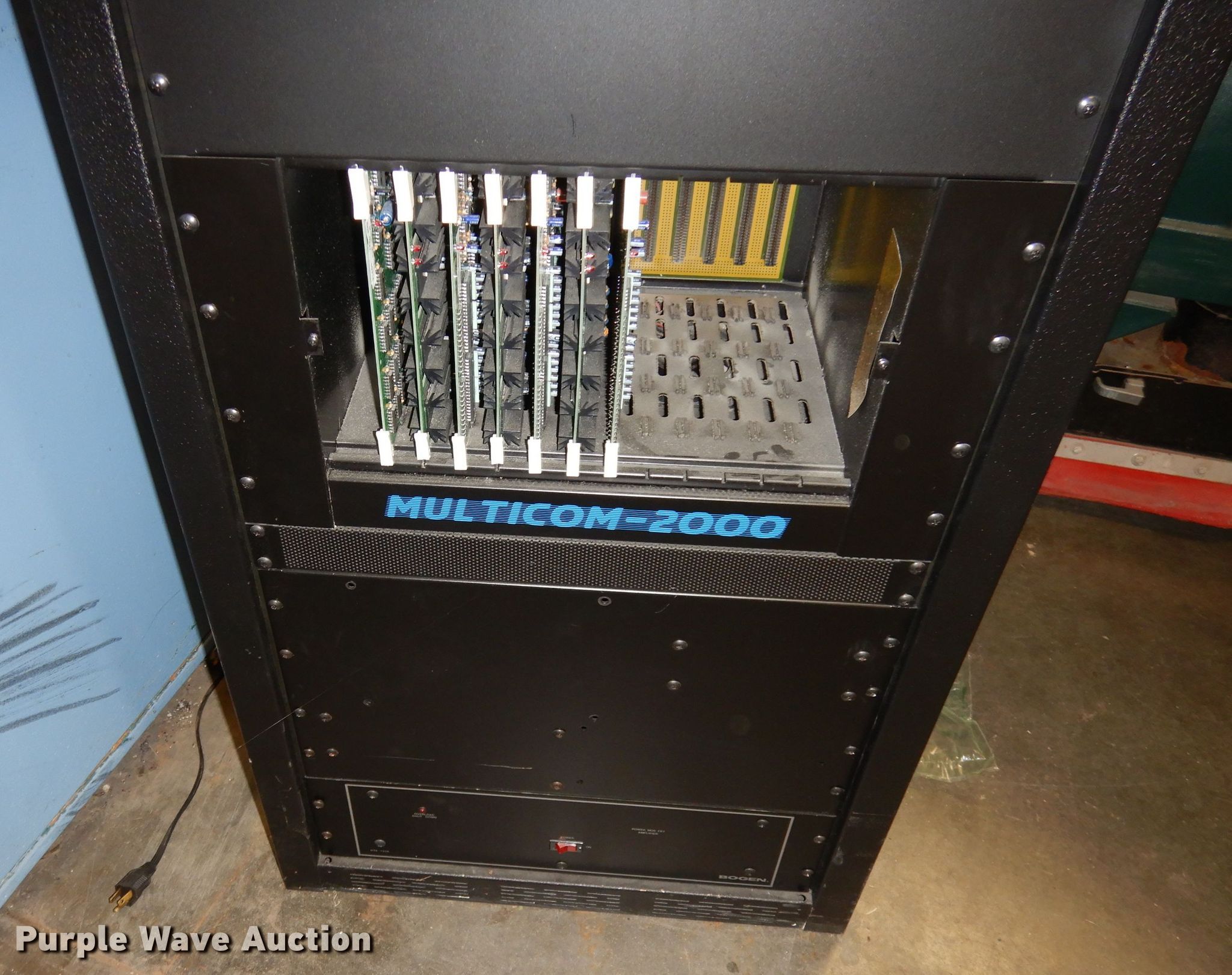 Bogen Multicom-2000 intercom system in Gardner, KS | Item HA9861 sold ...