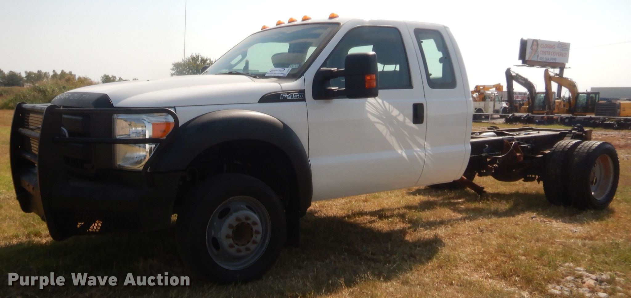 2013 Ford F450 Super Duty SuperCab truck cab and chassis in El Reno, OK ...