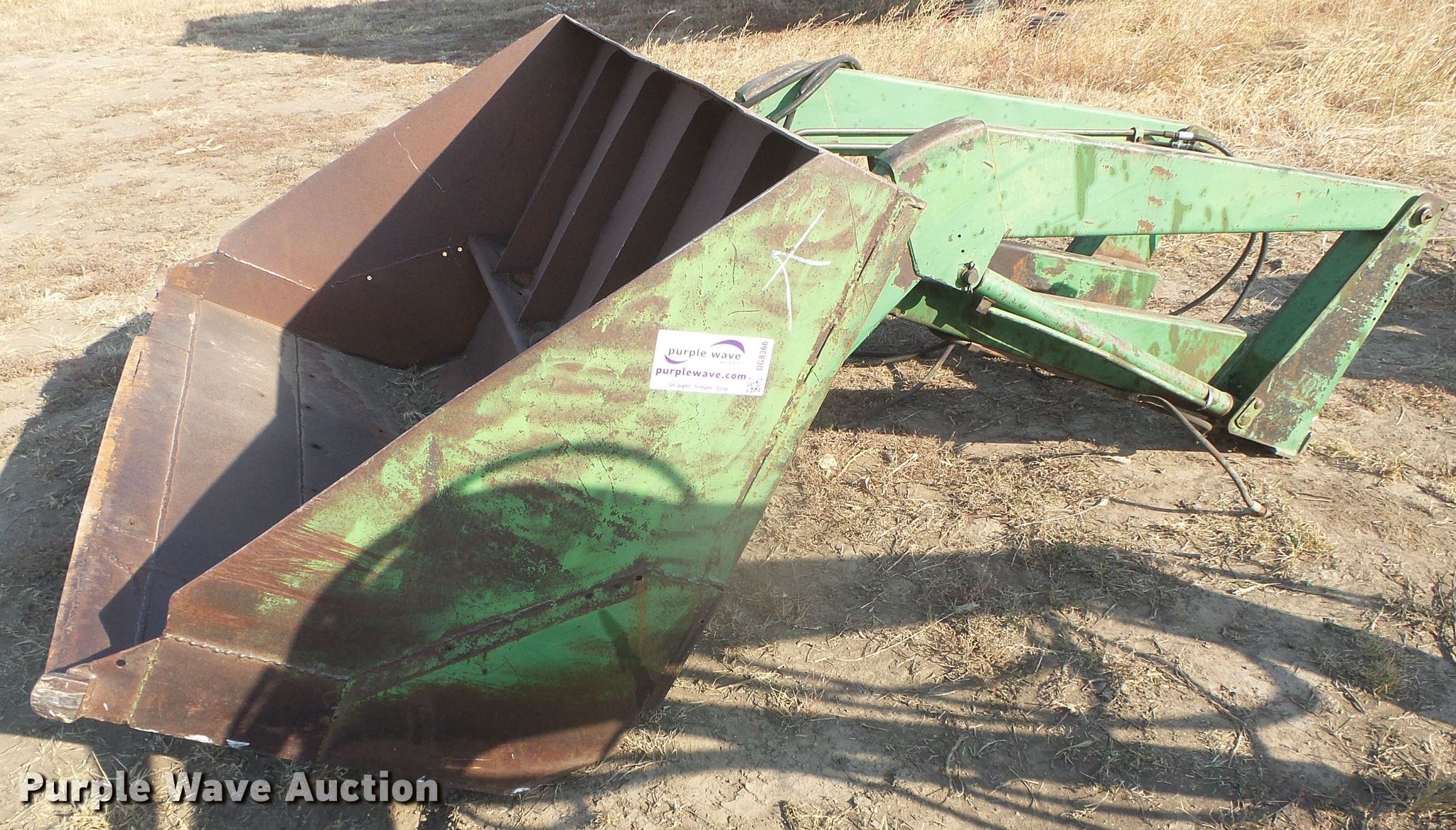John Deere 48 loader in Sublette, KS | Item DG8366 sold | Purple Wave