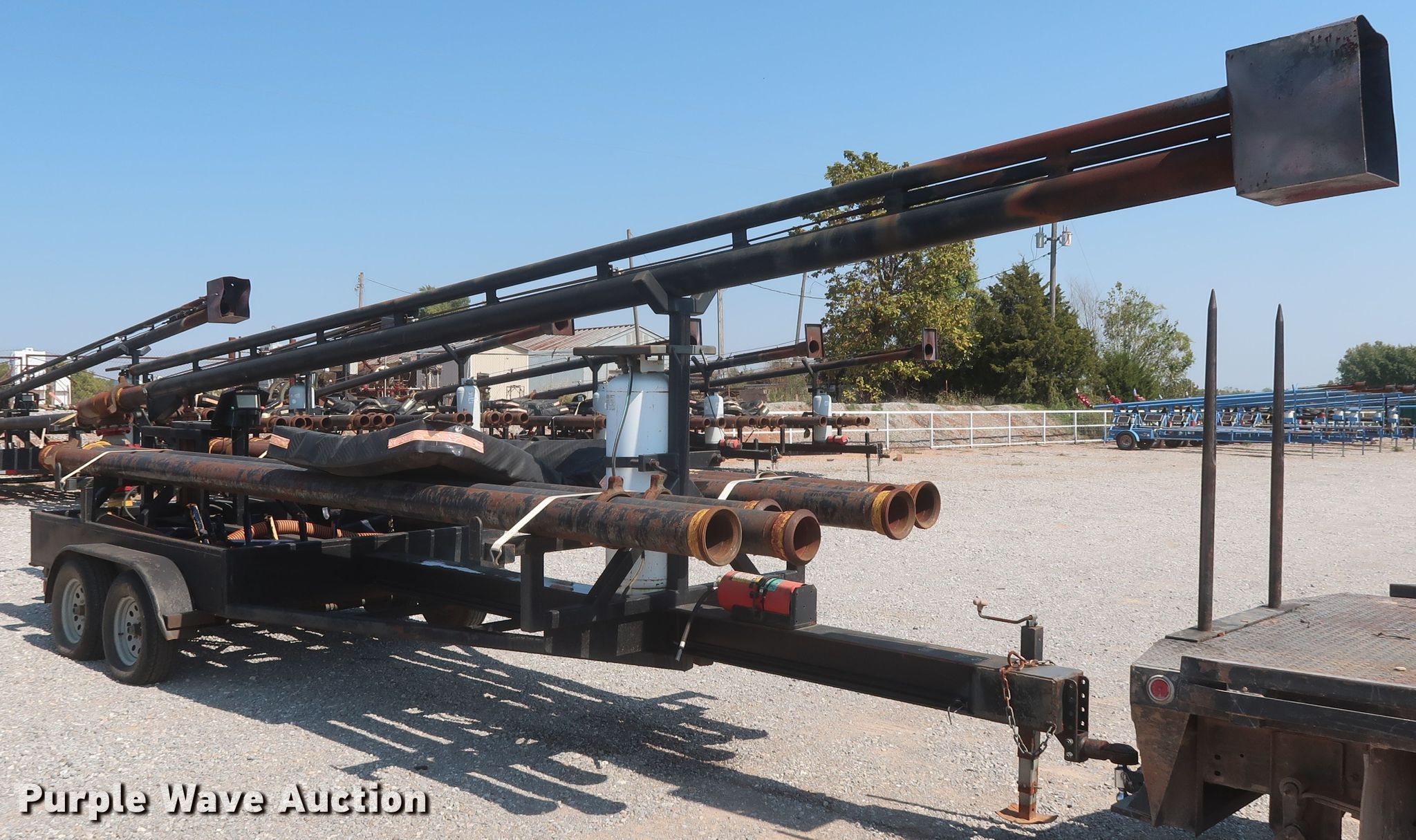 2013 shop built flare trailer in Lindsay, OK | Item DJ1811 sold ...