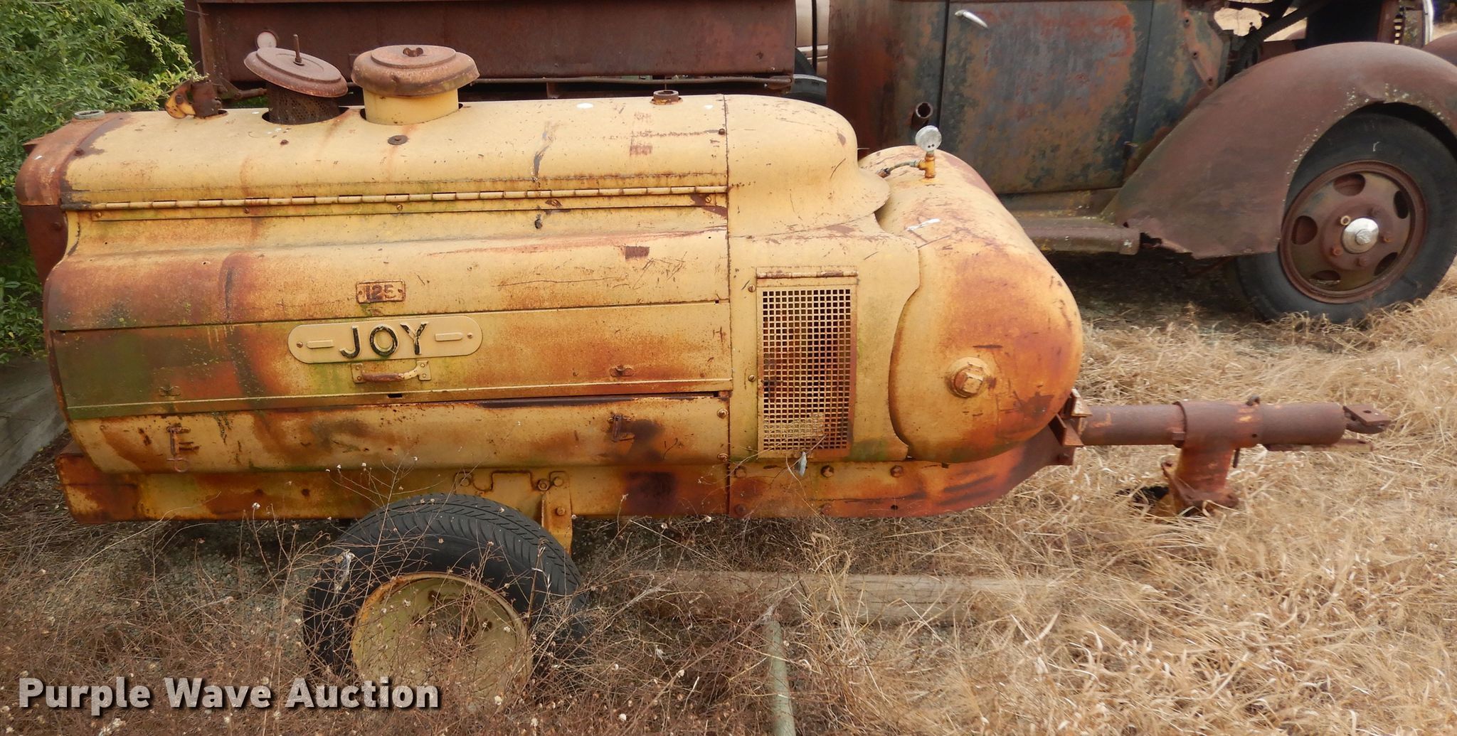 1954 Joy 125-GAS air compressor in Oak Point, TX | Item DJ6643 sold ...