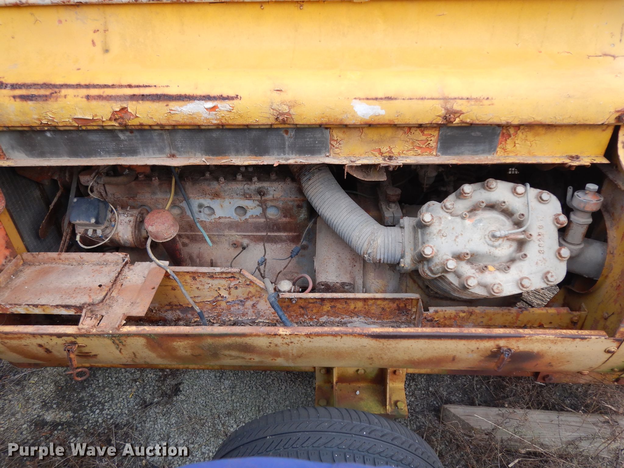 1954 Joy 125-GAS air compressor in Oak Point, TX | Item DJ6643 sold ...