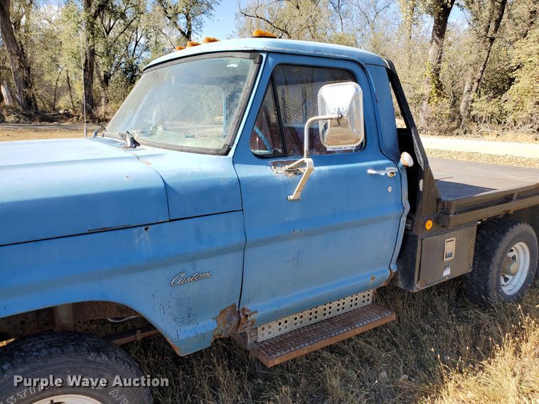 1972 Ford F350 flatbed pickup truck in Scandia, KS | Item DI5014 sold ...