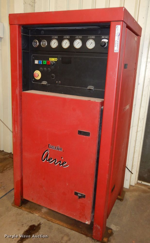 2004 Aerie Eagle Air AE10F12E SCBA air tank compressor in Junction City ...
