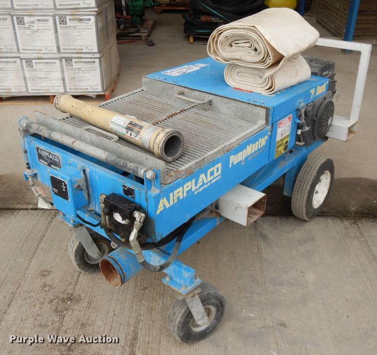 Airplaco PG25-10 grout pump in Topeka, KS | Item DH3484 sold | Purple Wave