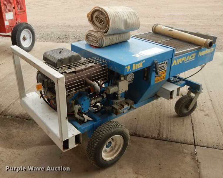 Airplaco PG25-10 grout pump in Topeka, KS | Item DH3484 sold | Purple Wave