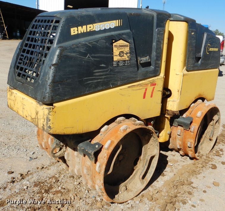 2014 Bomag BMP8500 trench compactor in Catoosa, OK | Item DJ8503 sold ...
