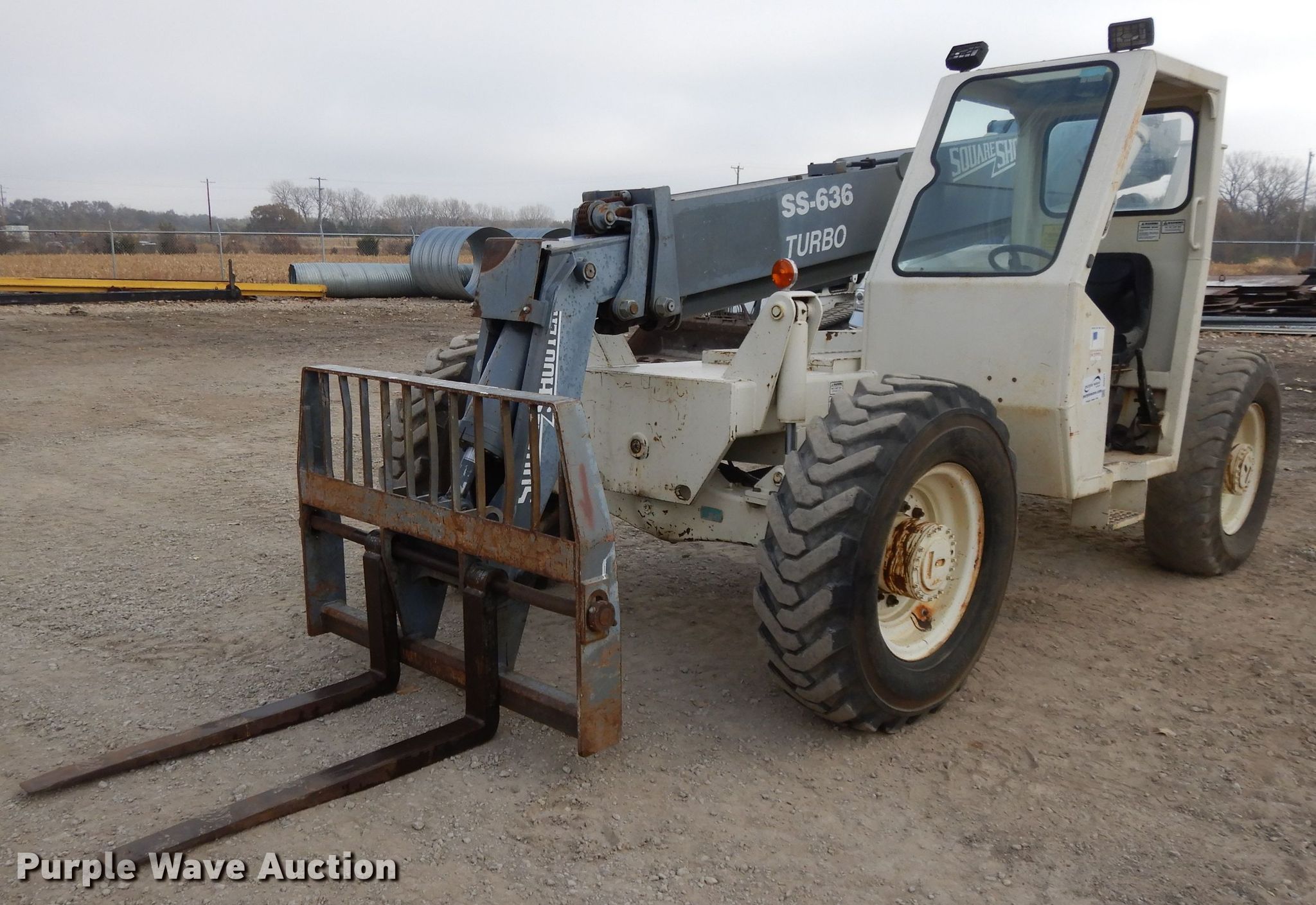 Terex SS-636 telehandler in Topeka, KS | Item DH3471 sold | Purple Wave