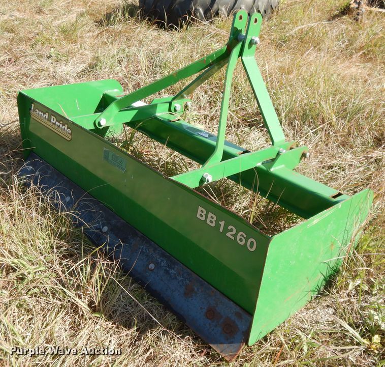 Land Pride BB1260 box blade in Alma, KS | Item DH0176 sold | Purple Wave