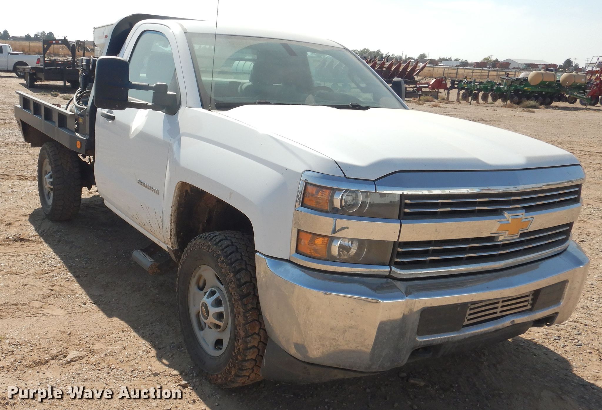 2016 Chevrolet Silverado 2500HD flatbed pickup truck in Elkhart, KS ...