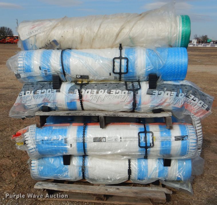 (19) roll of Tama net-wrap in Norman, OK | Item DI3593 sold | Purple Wave