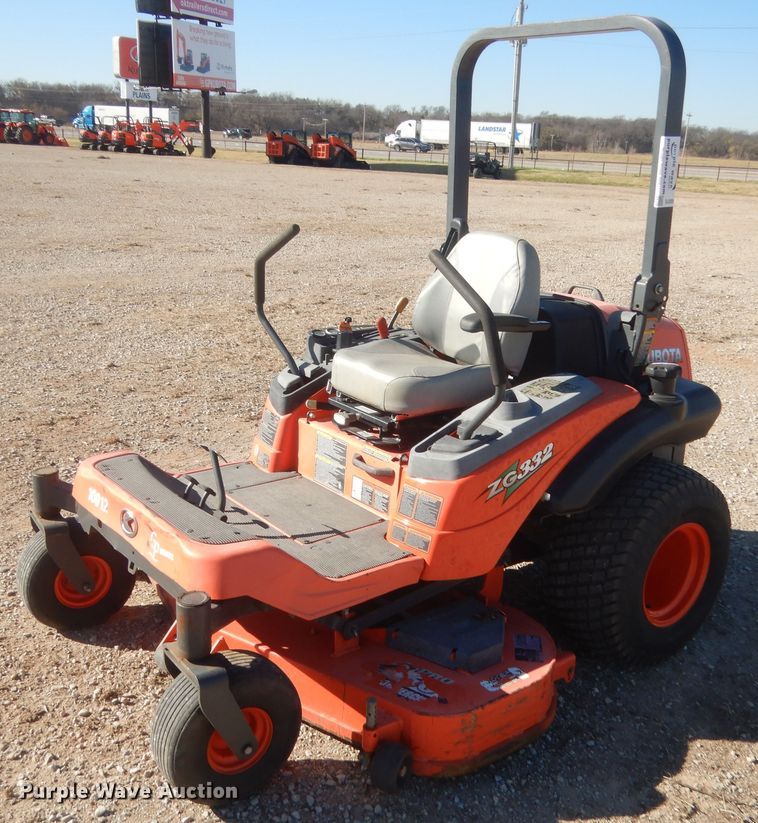 Kubota ZG332 ZTR lawn mower in Norman, OK | Item DJ2056 sold | Purple Wave