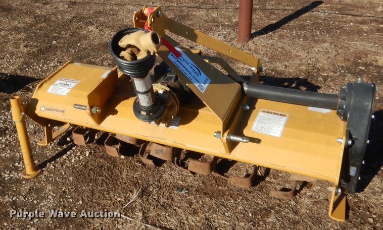 County Line roto tiller in Norman, OK | Item DJ2119 sold | Purple Wave