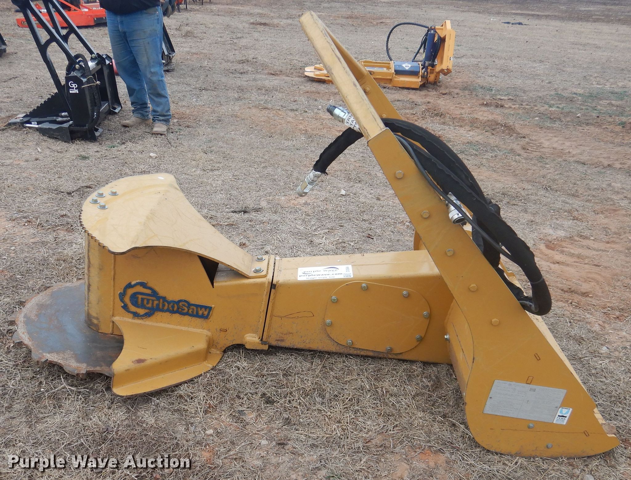 Turbo Saw RT60 skid steer tree saw in Norman, OK | Item DI3564 sold ...