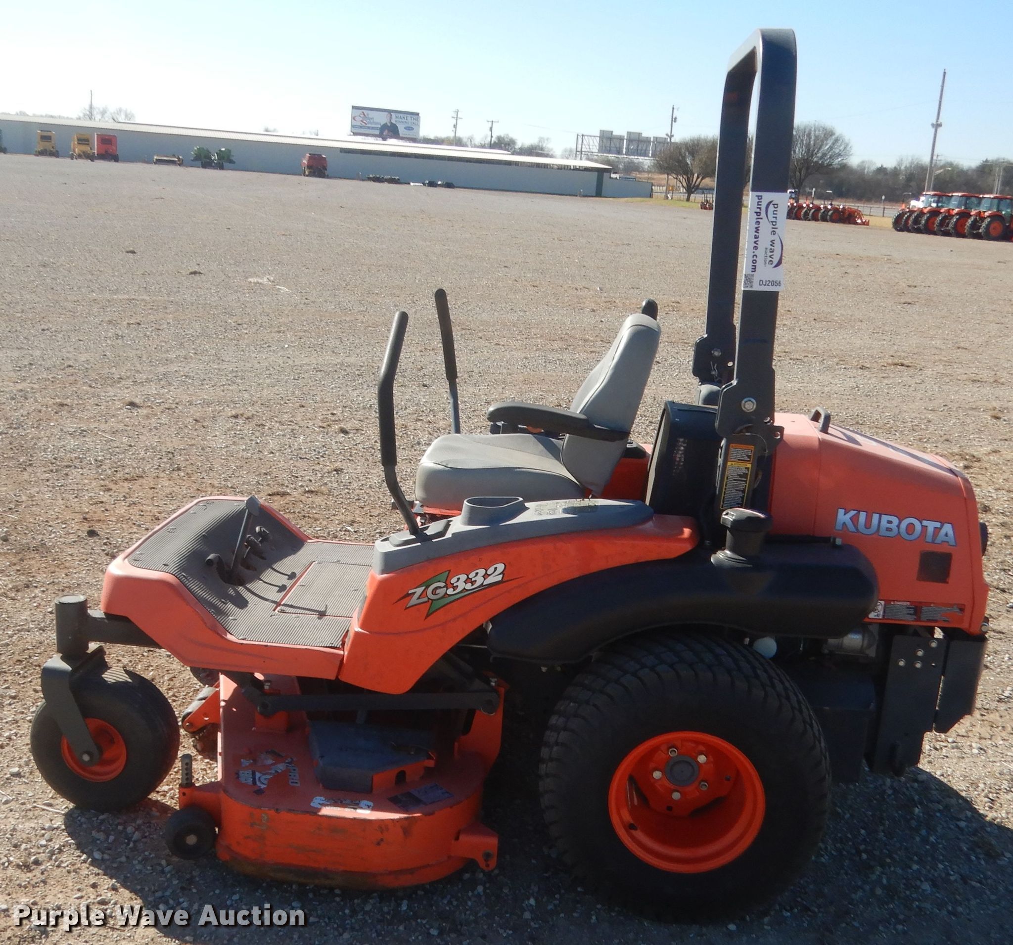 Kubota ZG332 ZTR lawn mower in Norman, OK | Item DJ2056 sold | Purple Wave