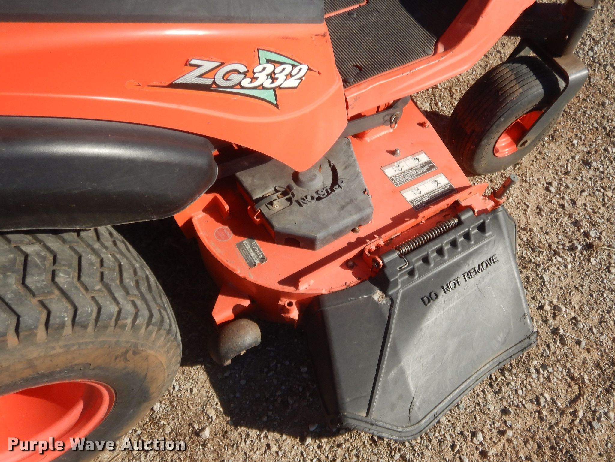 Kubota ZG332 ZTR lawn mower in Norman, OK | Item DJ2056 sold | Purple Wave