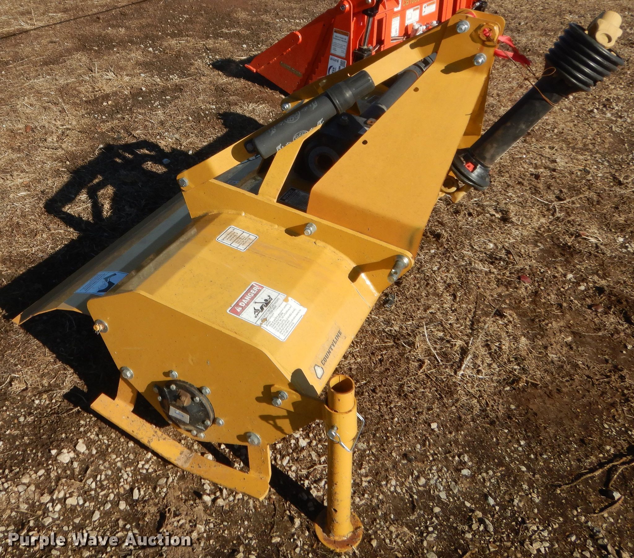 County Line roto tiller in Norman, OK | Item DJ2119 sold | Purple Wave