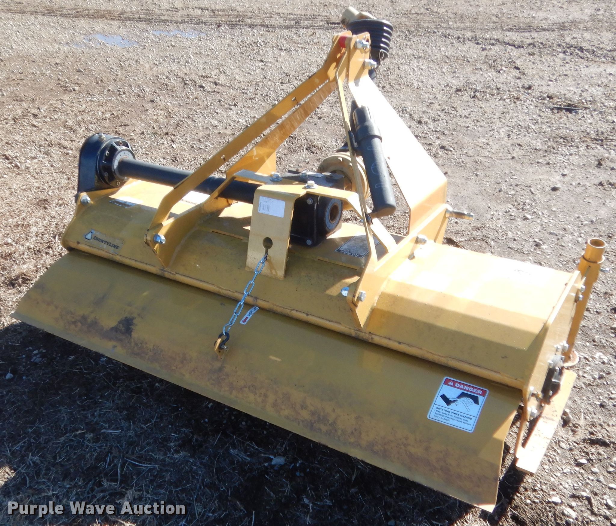 County Line roto tiller in Norman, OK | Item DJ2119 sold | Purple Wave
