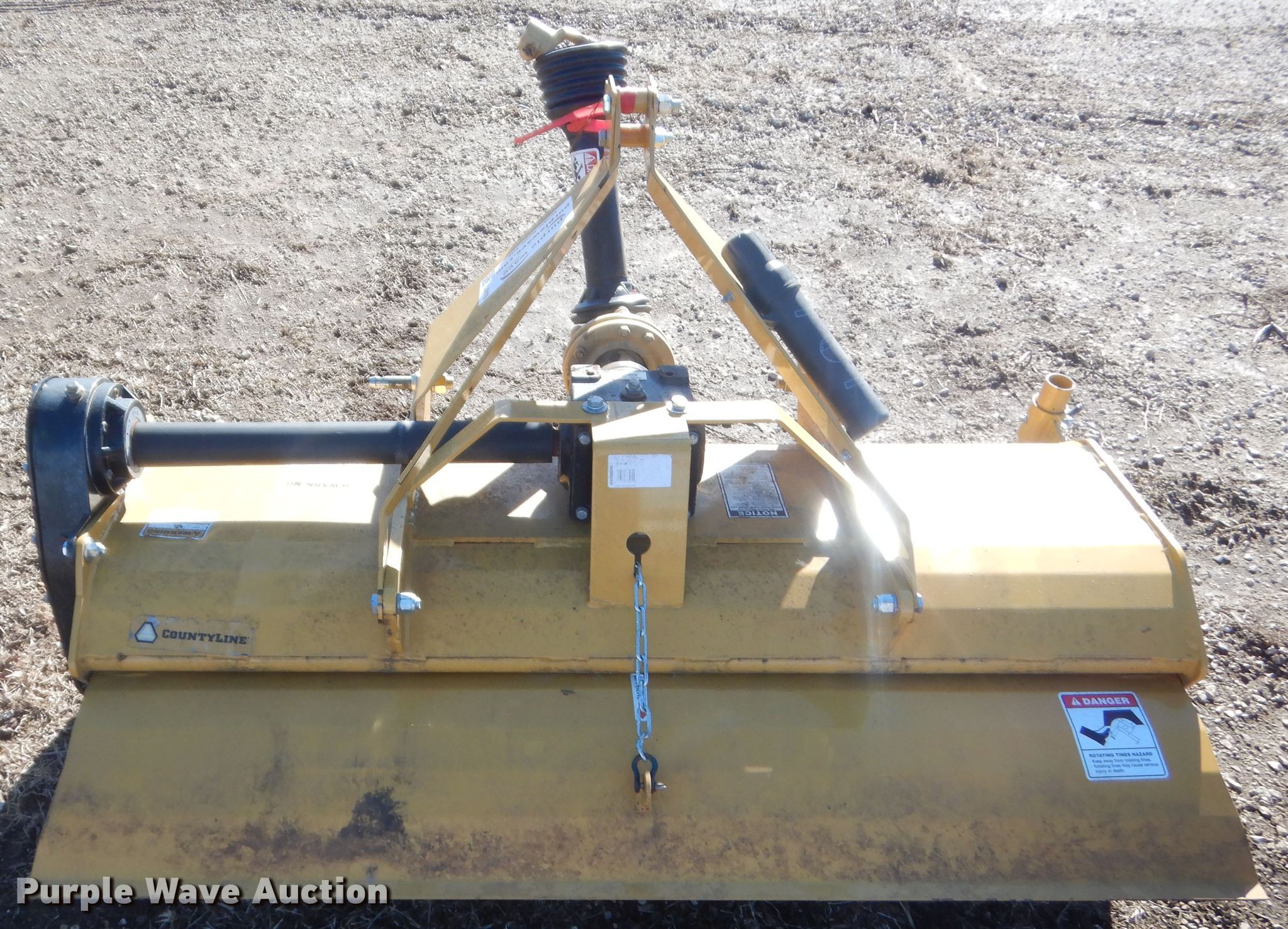 County Line roto tiller in Norman, OK | Item DJ2119 sold | Purple Wave