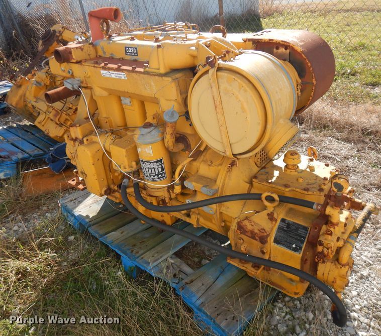 Caterpillar D330B engine in Vinita, OK | Item FW9883 sold | Purple Wave