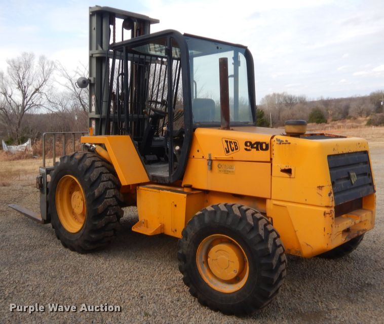 1999 JCB 940 forklift in Drumright, OK | Item HW9163 sold | Purple Wave