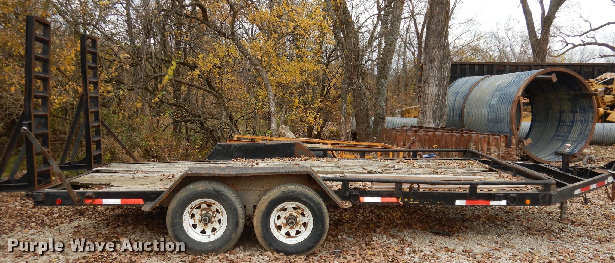 1999 Foster equipment trailer in Louisburg, KS | Item DF4165 sold ...