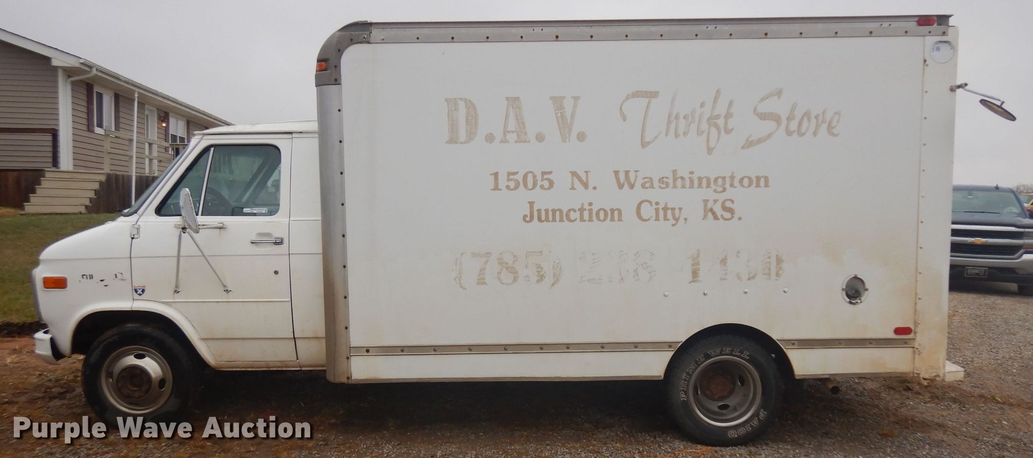 1991 Chevrolet G30 box van in Miltonvale, KS | Item EY9040 sold ...
