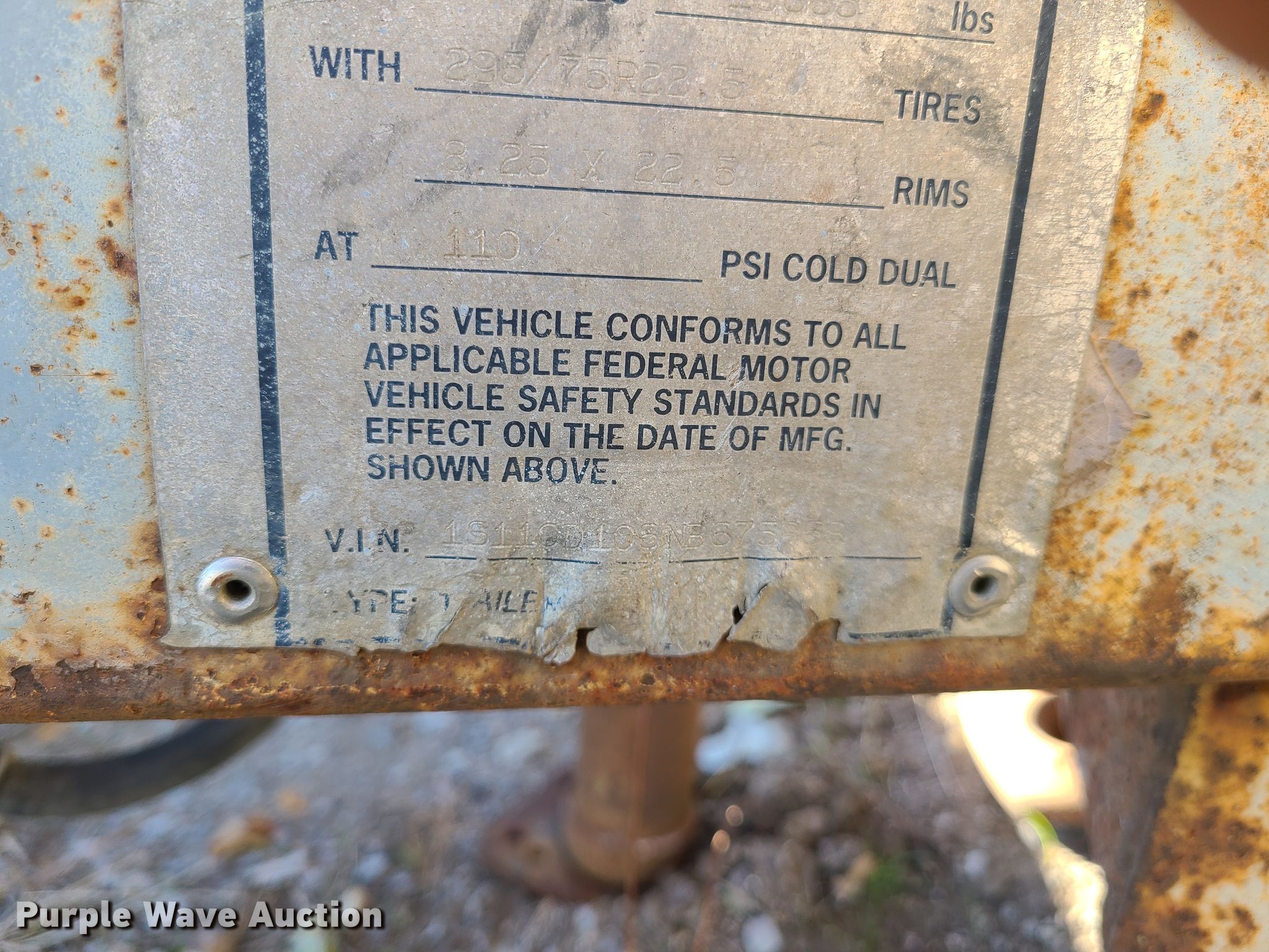 Strick trailer dolly in Kansas City, MO | Item HE9986 sold | Purple Wave