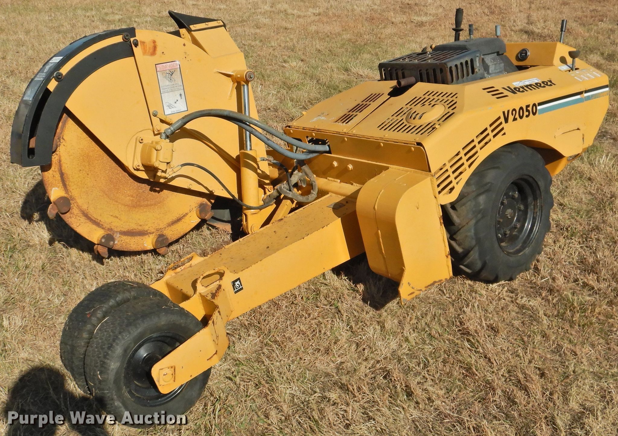 2000 Vermeer V2050 rock saw in Lawton, OK | Item HU9662 sold | Purple Wave