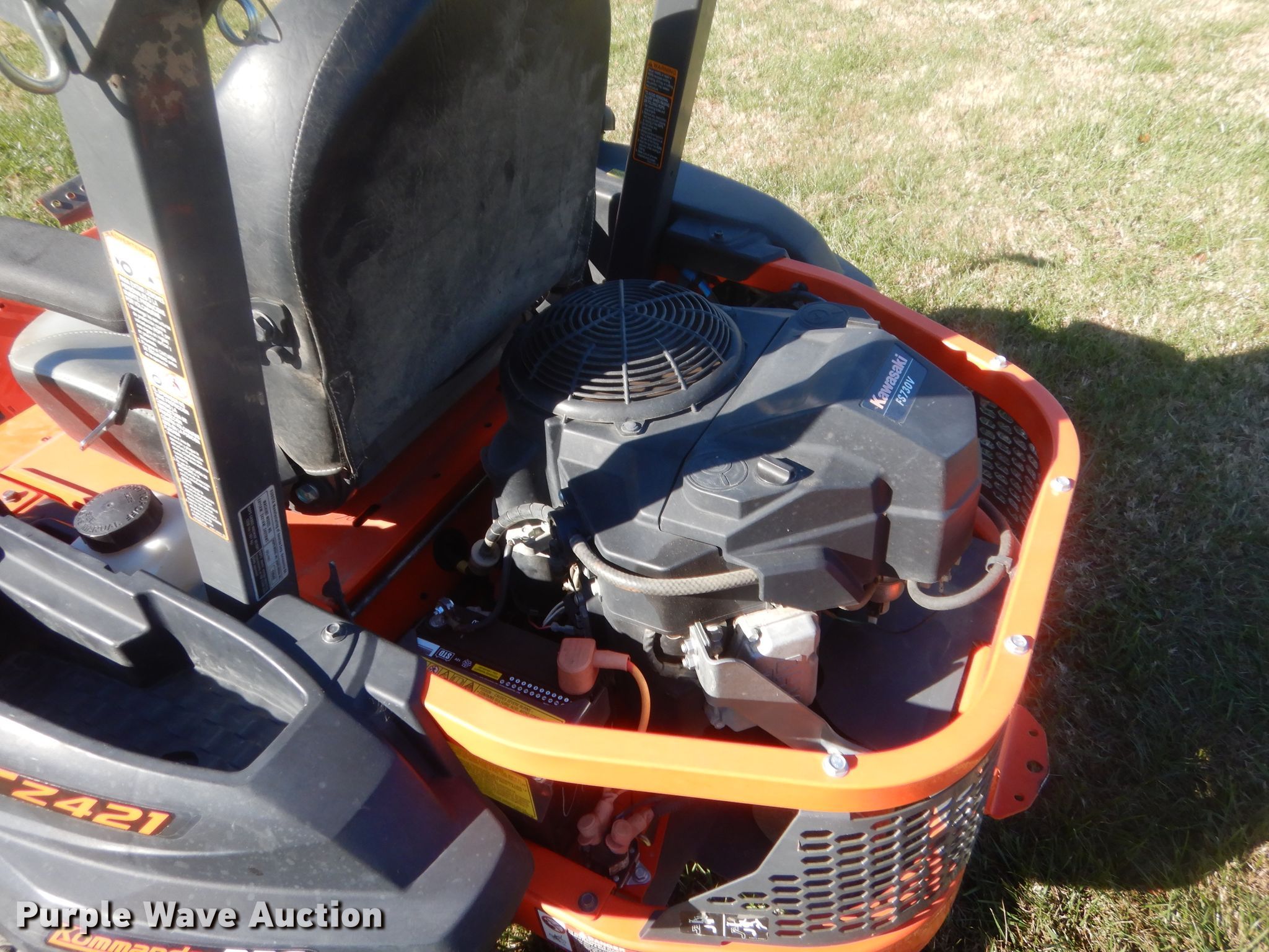 Kubota Z421 ZTR lawn mower in Oklahoma City, OK | Item HW9113 sold ...