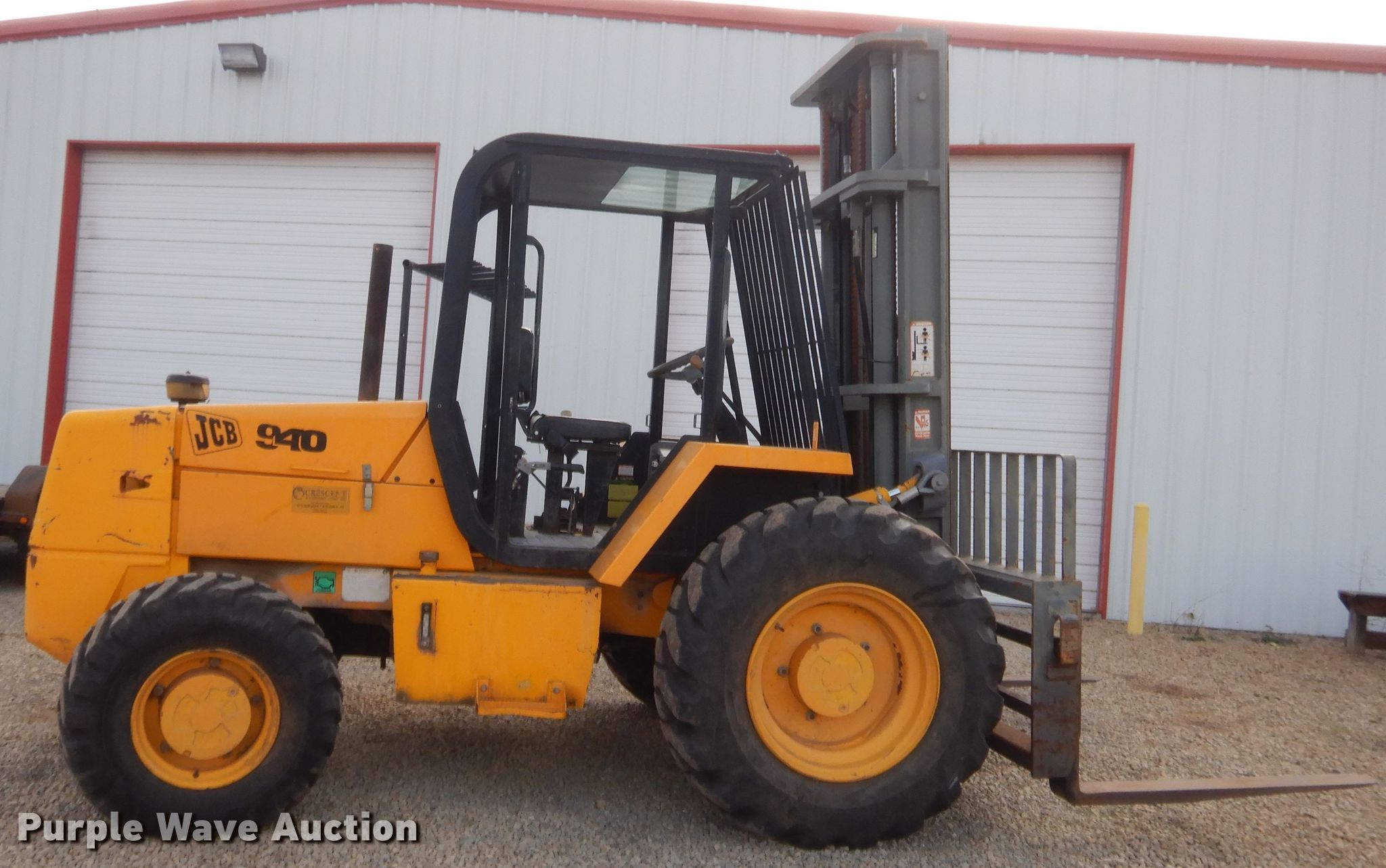 1999 JCB 940 forklift in Drumright, OK | Item HW9163 sold | Purple Wave