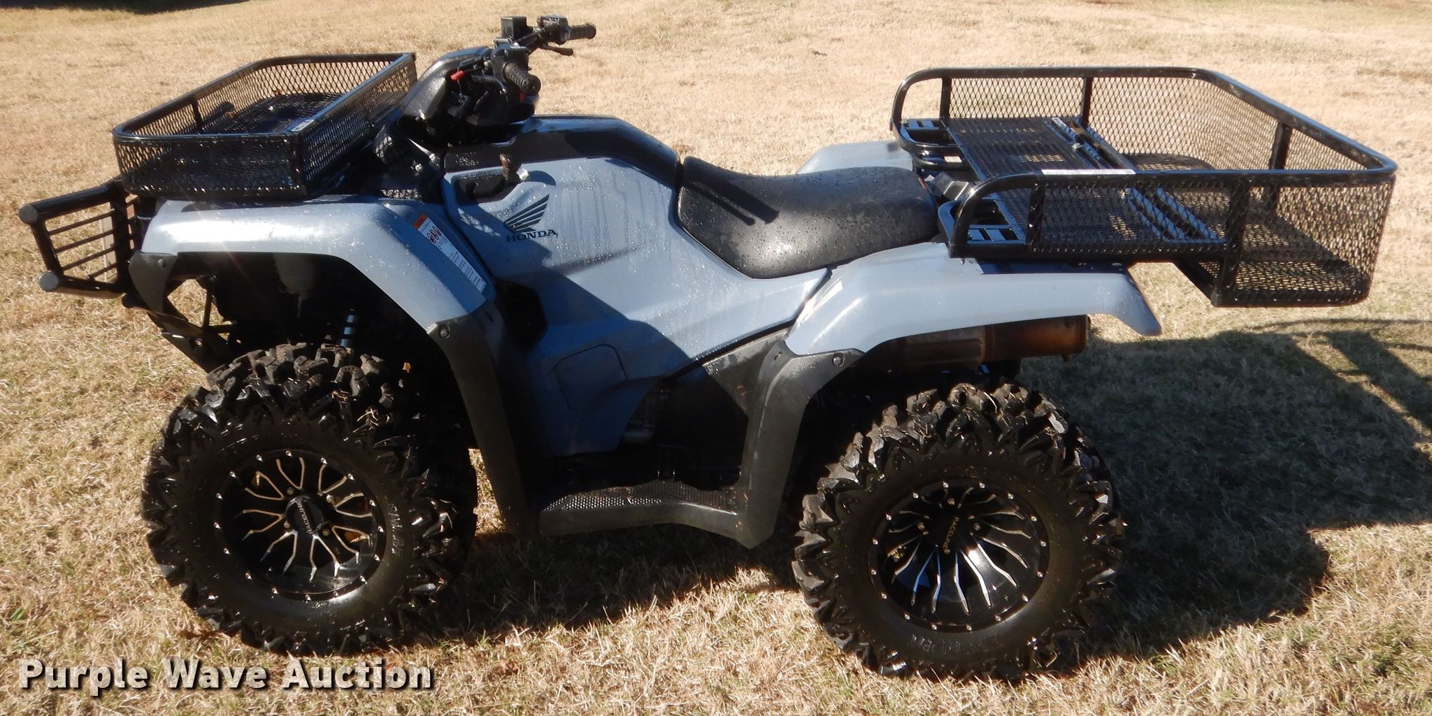 2017 Honda Rancher ATV in Oklahoma City, OK | Item HW9188 sold | Purple ...