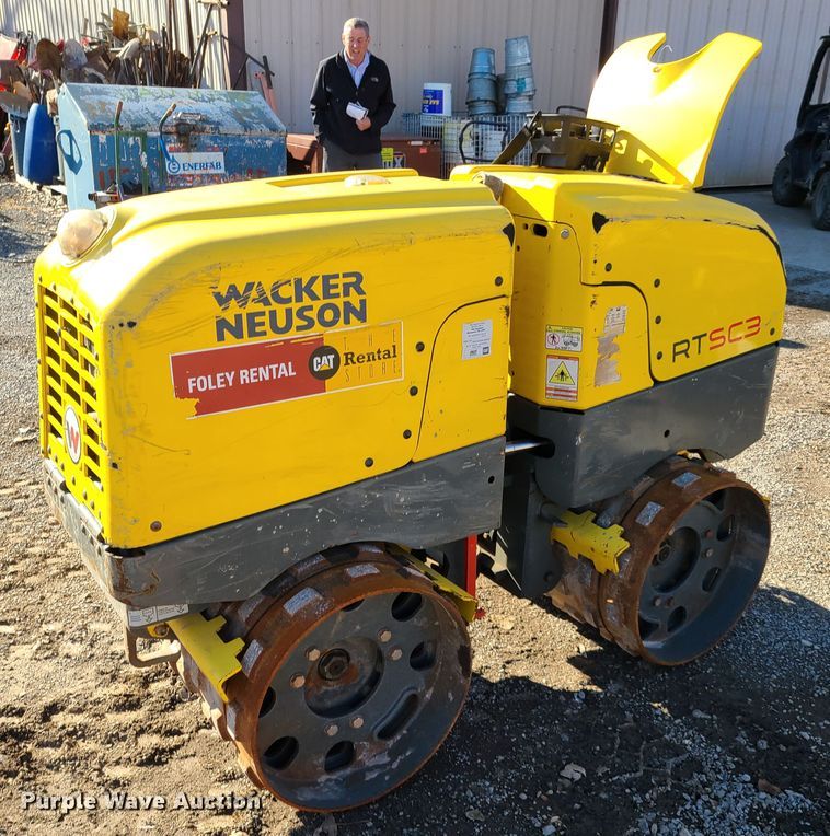 Wacker RTSC3 trench compactor in Kansas City, MO | Item HE9996 sold ...