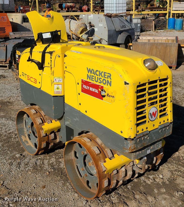 Wacker RTSC3 trench compactor in Kansas City, MO | Item HE9996 sold ...