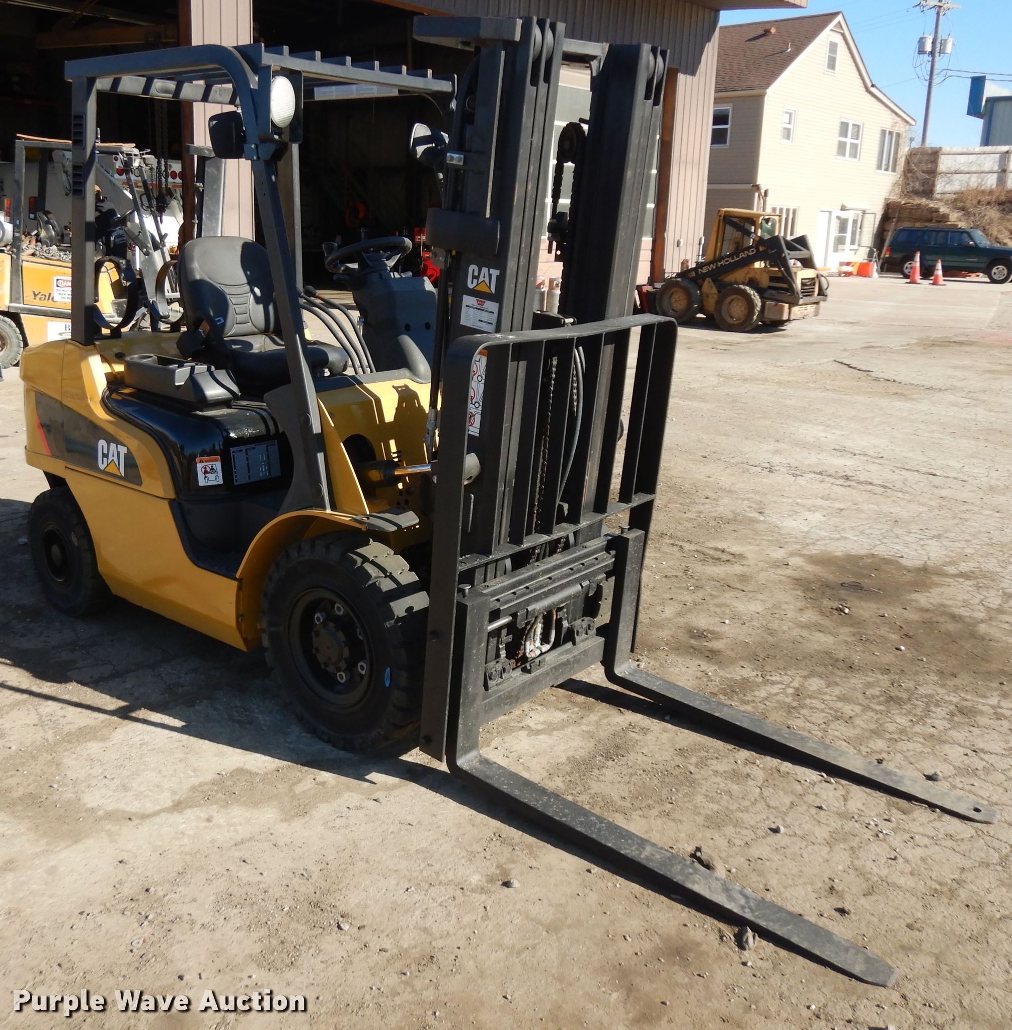 2013 Caterpillar 2P5000 forklift in Tonganoxie, KS | Item EY9074 sold ...