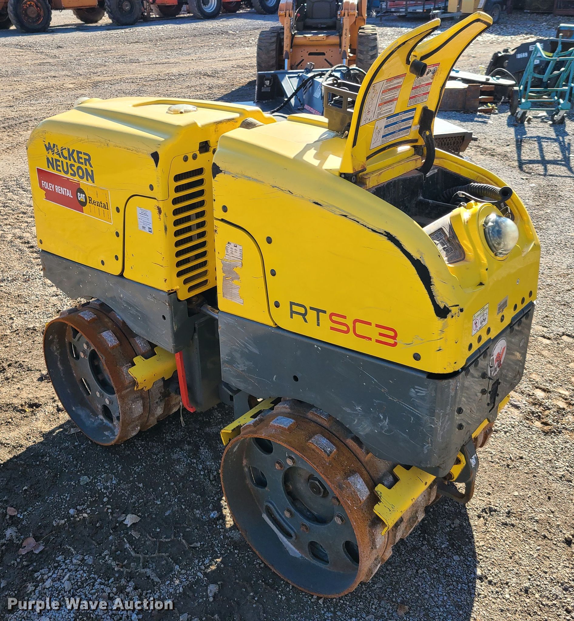 Wacker RTSC3 trench compactor in Kansas City, MO | Item HE9996 sold ...