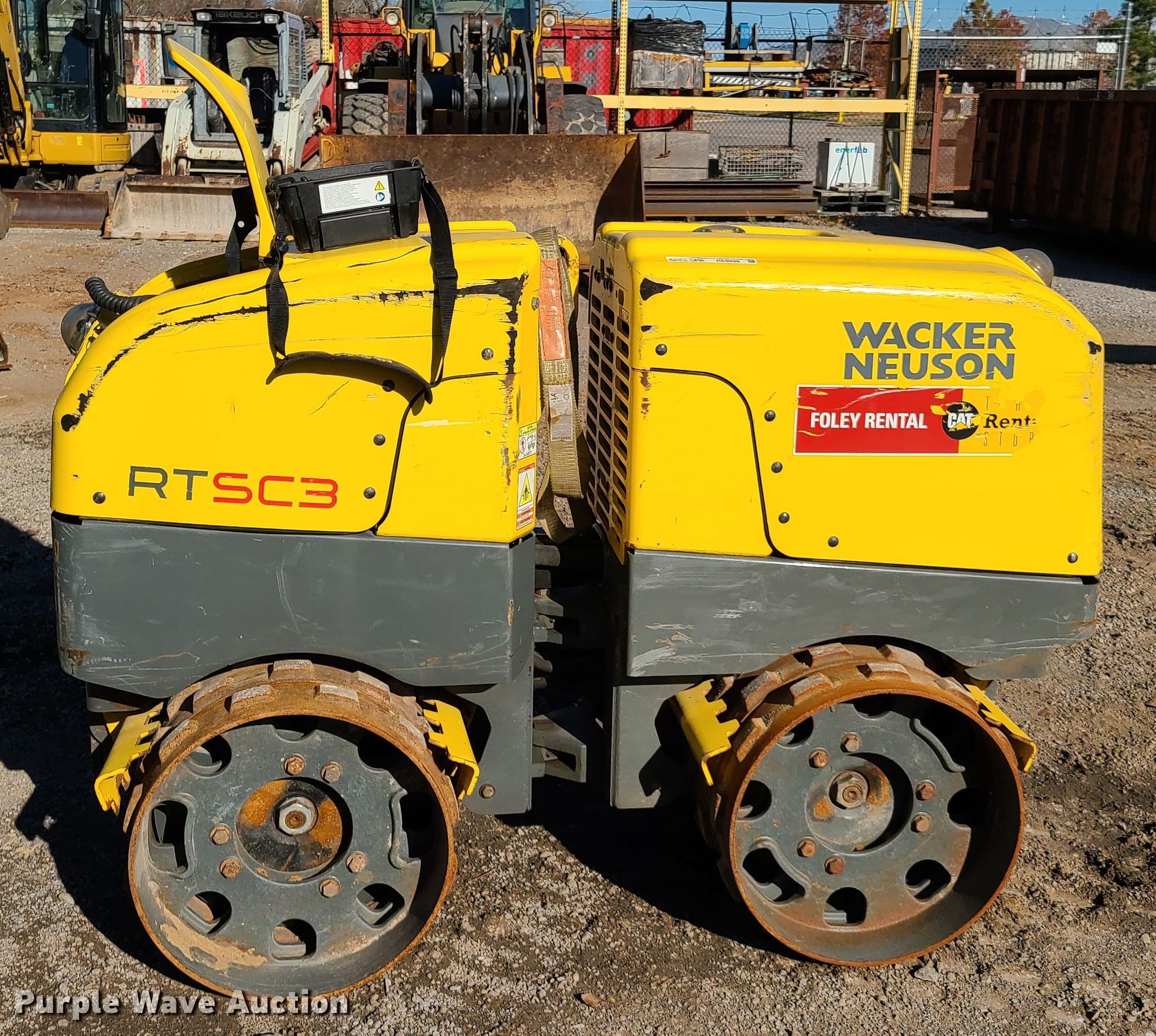 Wacker RTSC3 trench compactor in Kansas City, MO | Item HE9996 sold ...