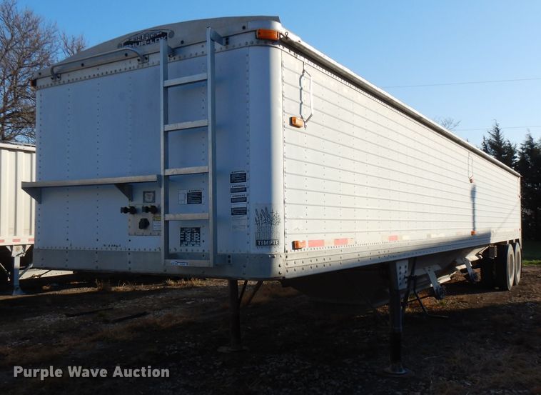 1999 Timpte Super Hopper double hopper grain trailer in Piqua, KS ...