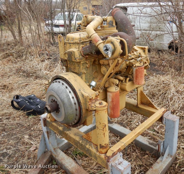 Caterpillar four cylinder diesel engine in Topeka, KS | Item EY9160 ...
