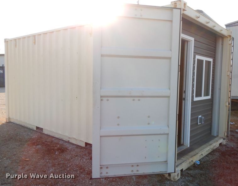 2018 Connex office container in Joplin, MO | Item GK9591 sold | Purple Wave