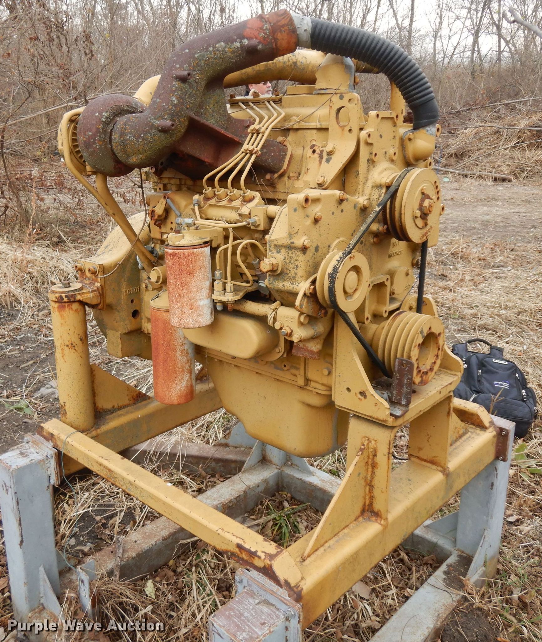 Caterpillar four cylinder diesel engine in Topeka, KS | Item EY9160 ...